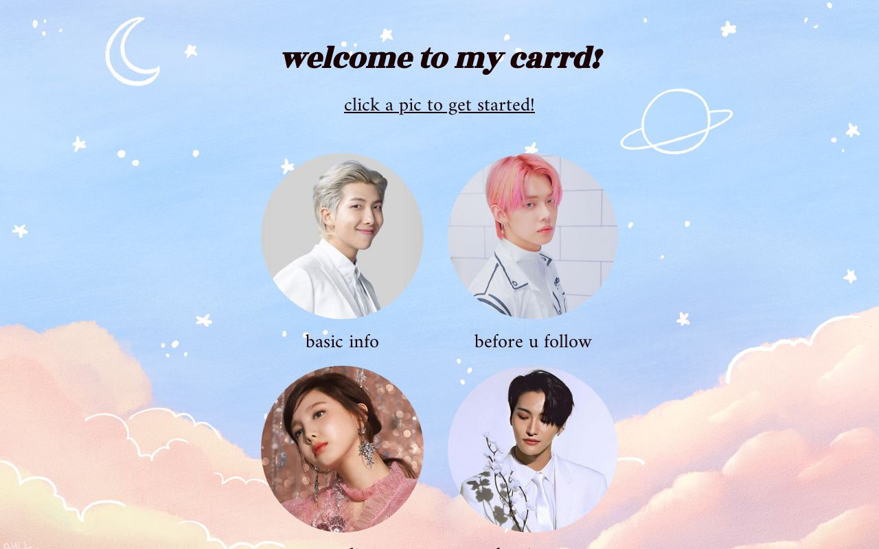 welcome to my little world